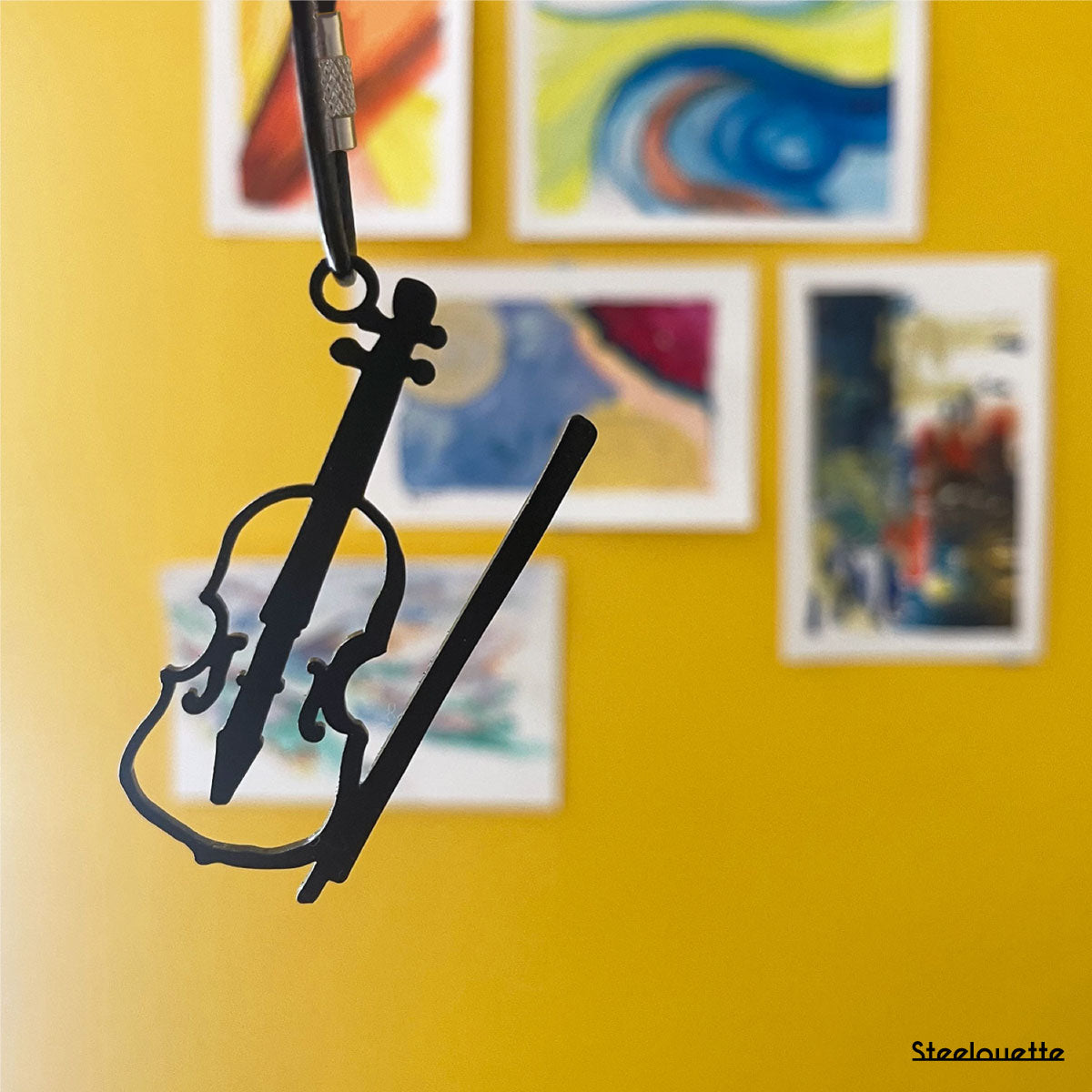 Violin Keychain – Steelouette