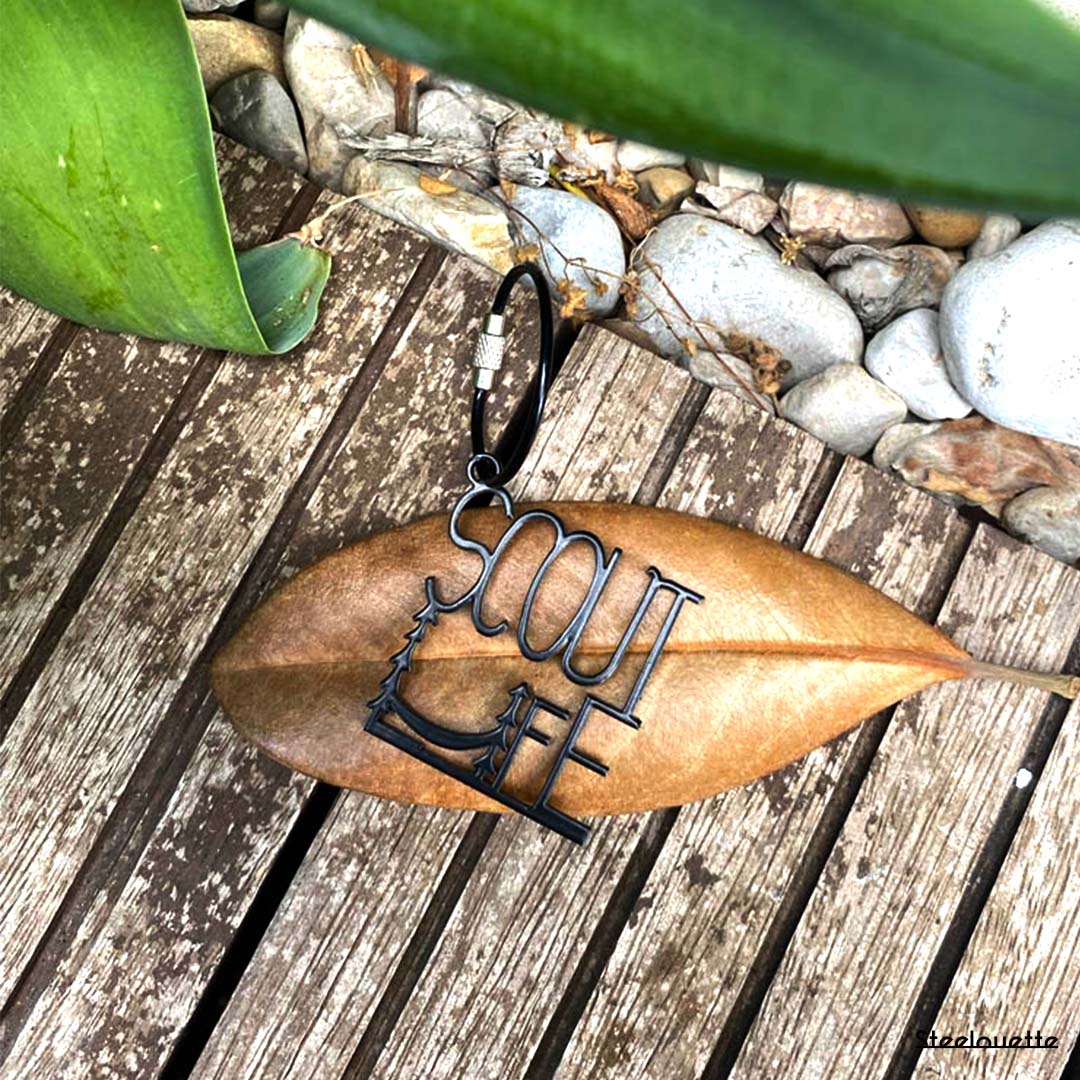 Scout Life Keychain – Steelouette