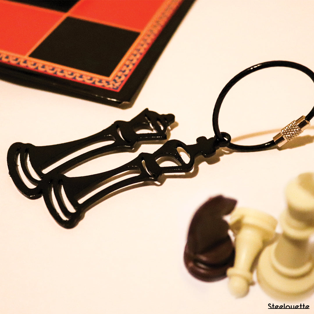 Chess Keychain – Steelouette